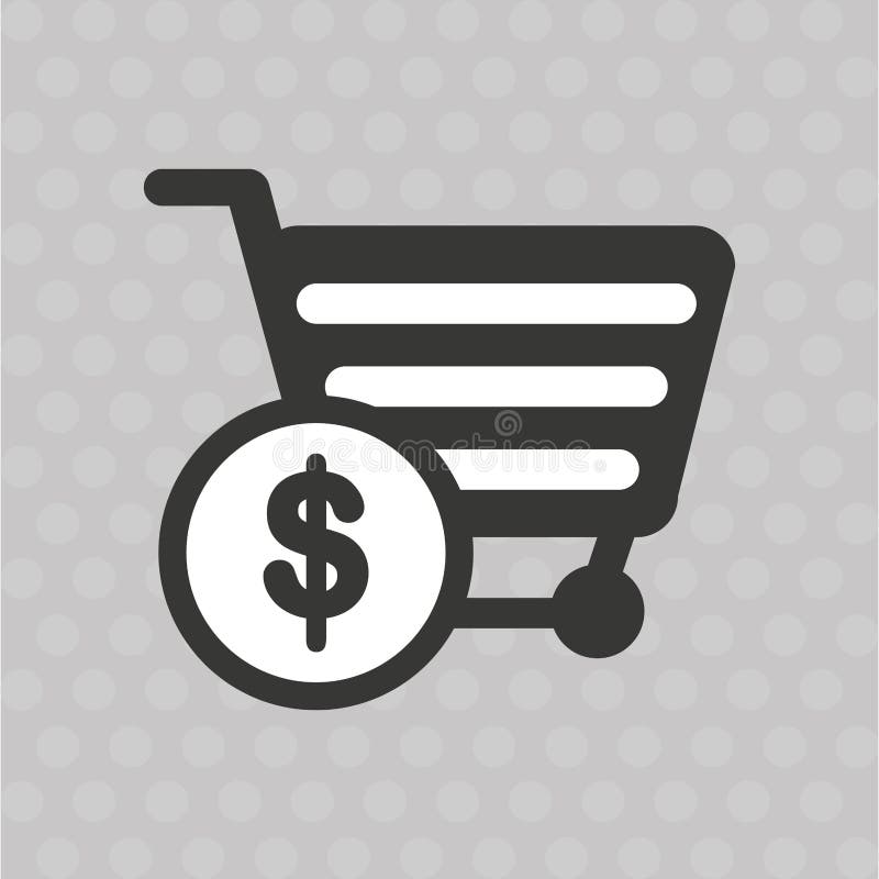 Commercial icon design stock illustration. Illustration of background ...