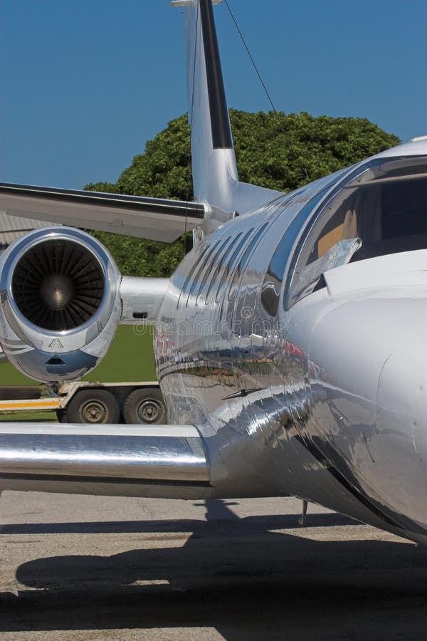 Commercial Jet stock image. Image of blade, airliner, transportation ...