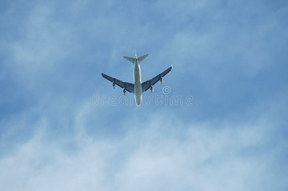 Commercial jetliner stock photo. Image of passenger, flight - 286752