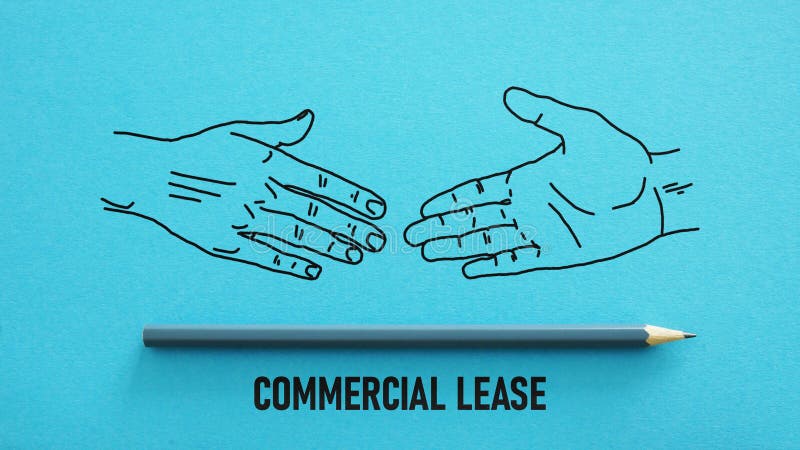 Commercial Lease Agreement is Shown Using the Text and Picture of the ...