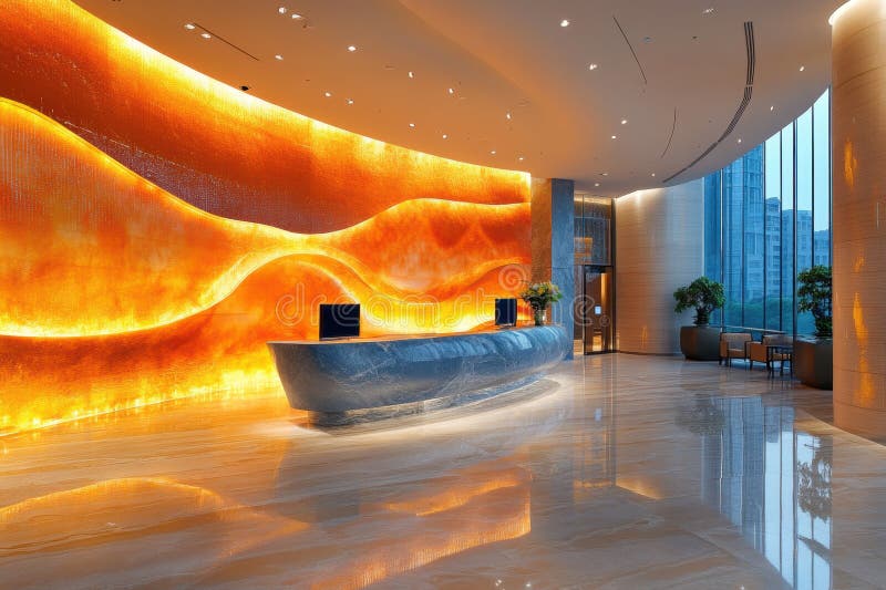 Smart Lobby Design, the Commercial Lobby Design Features Advanced ...
