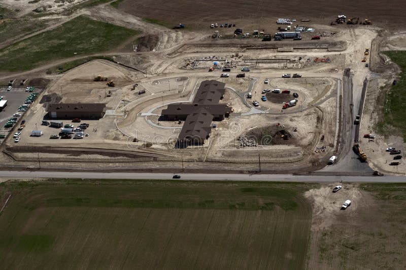 Commercial Real Estate Under Construction Stock Image - Image of ...