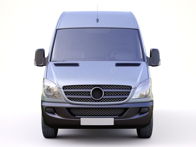 Commercial van stock photo. Image of action, carriage - 32836094