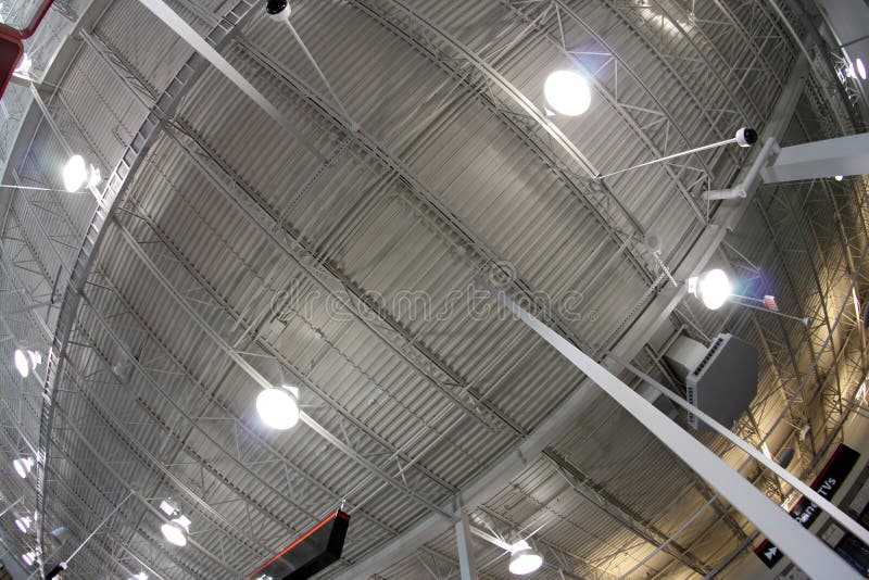Warehouse Ceiling stock photo. Image of rafters, ceiling - 39250406