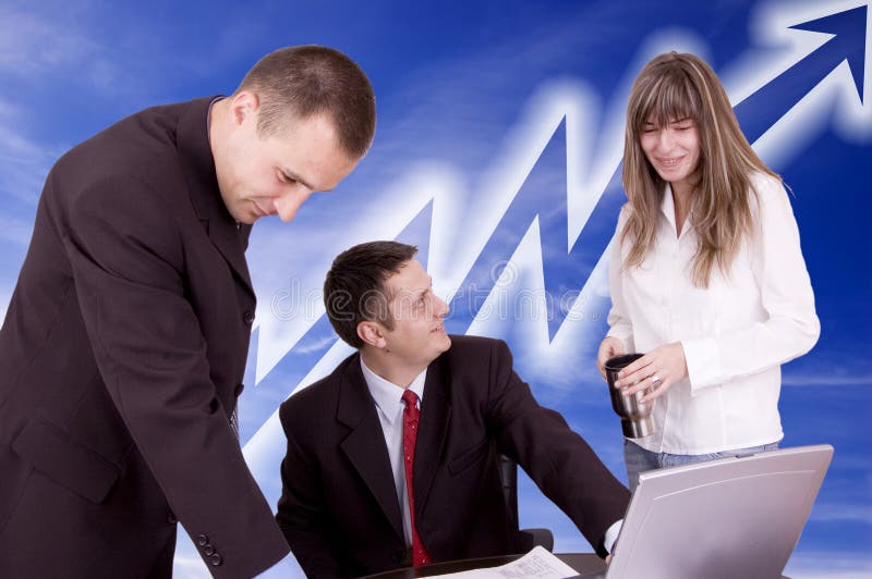 Commercieel Over De Hele Wereld Team Stock Afbeelding - Image of wijfje ...