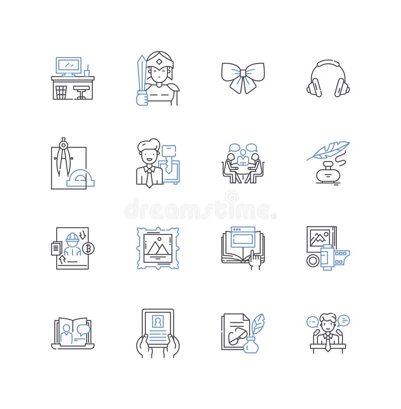 Commissid Line Icons Collection. Efficiency, Transparency ...