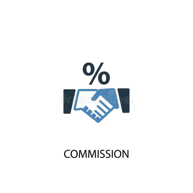 Commission Icon In Filled, Thin Line, Outline And Stroke Style. Vector ...