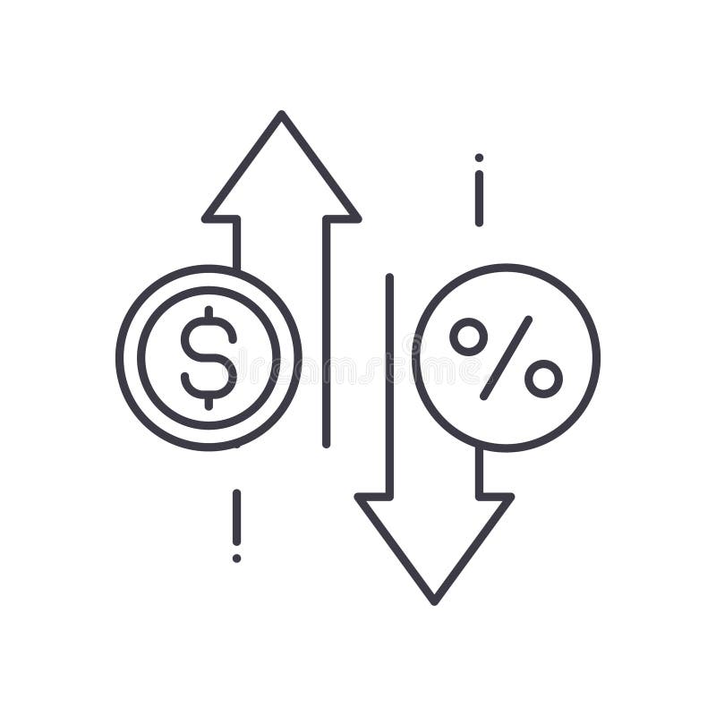 Linear Commission Icon from Marketing Outline Collection. Thin Line ...