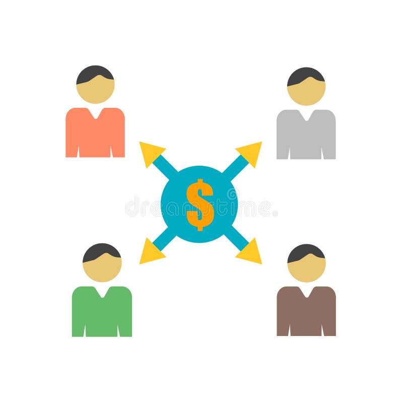 Commission Icon from Collection. Stock Vector - Illustration of ...