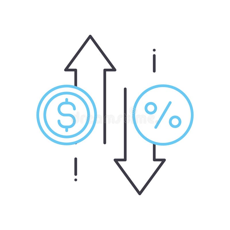 Commission Line Icon, Outline Symbol, Vector Illustration, Concept Sign ...