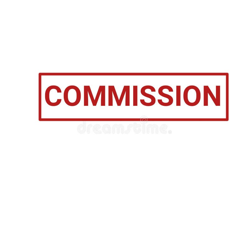 Commission Logo Stock Illustrations – 725 Commission Logo Stock ...