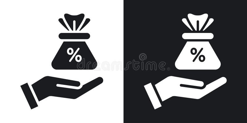 Commission Thin Line Vector Icon Set Stock Vector - Illustration of ...