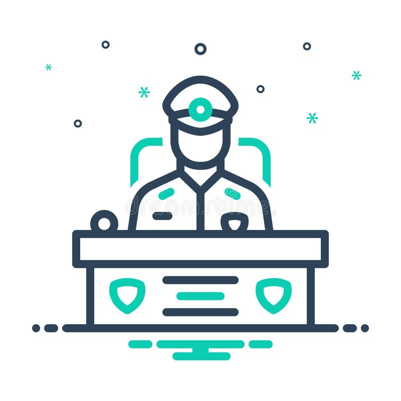 Commissionerofficer Stock Illustrations – 4 Commissionerofficer Stock ...