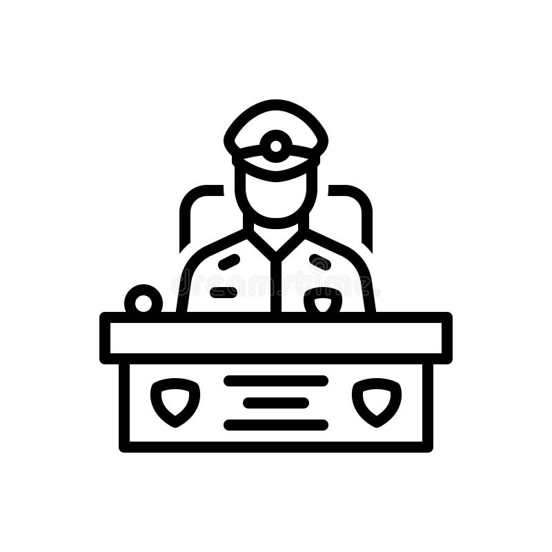 Commissionerofficer Stock Illustrations – 4 Commissionerofficer Stock ...