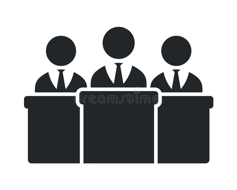 Commite Icon Symbol. Illustration Vector Stock Vector - Illustration of ...