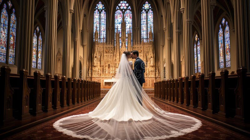 Commitment Catholic Marriage Stock Illustration - Illustration of ...