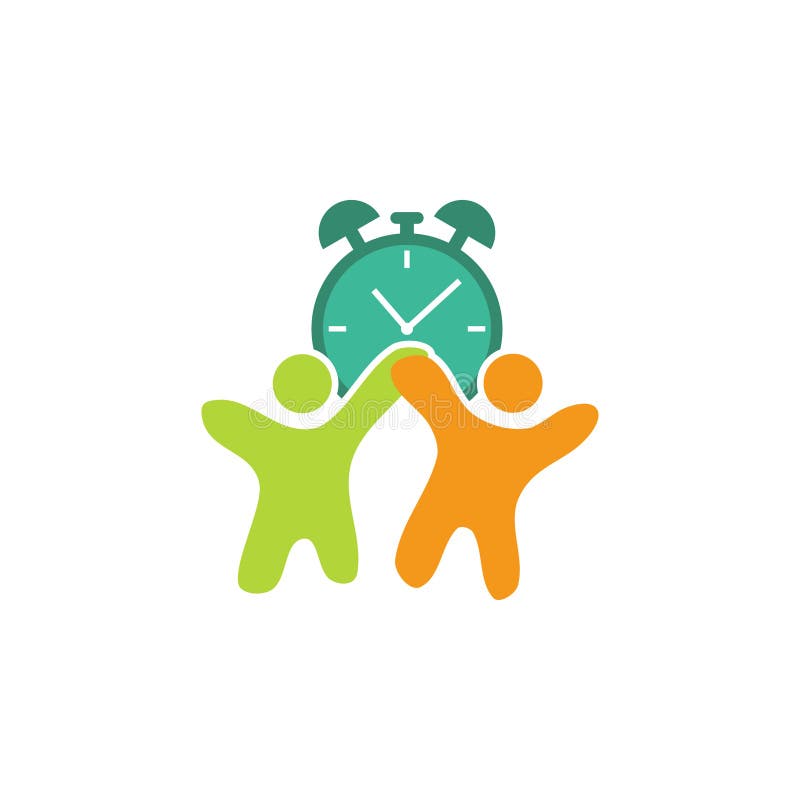 Commitment Teamwork Together Business Logo Illustration Vector Stock ...