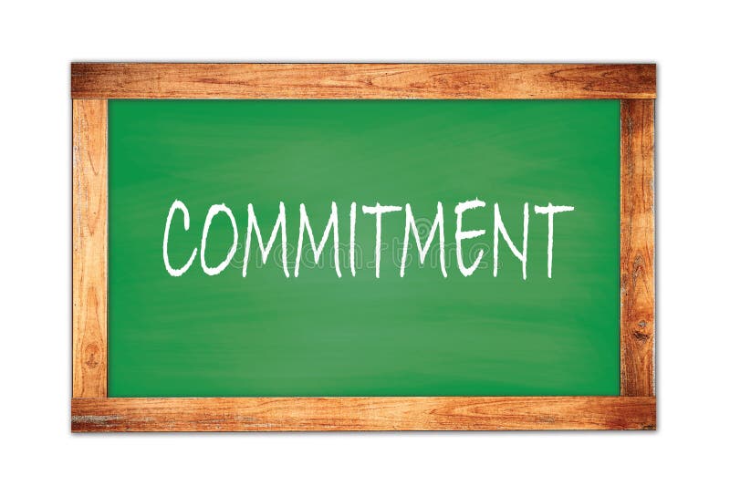 NO COMMITMENT Text on Black Pink Sticker Stamp Stock Illustration ...