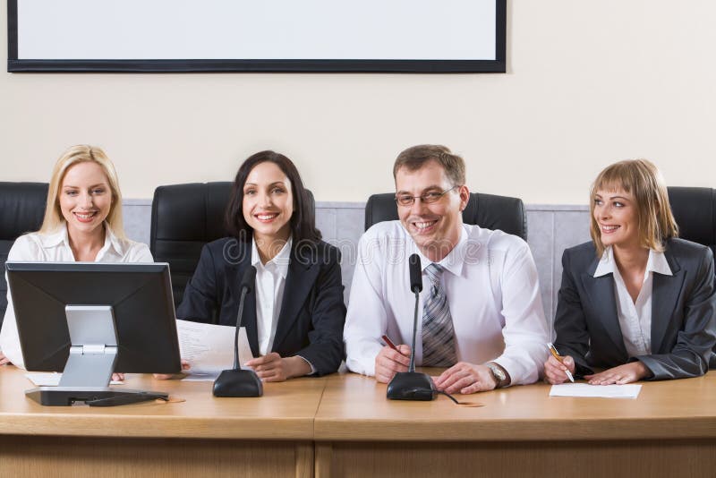 Committee stock image. Image of partnership, greeting - 2630915