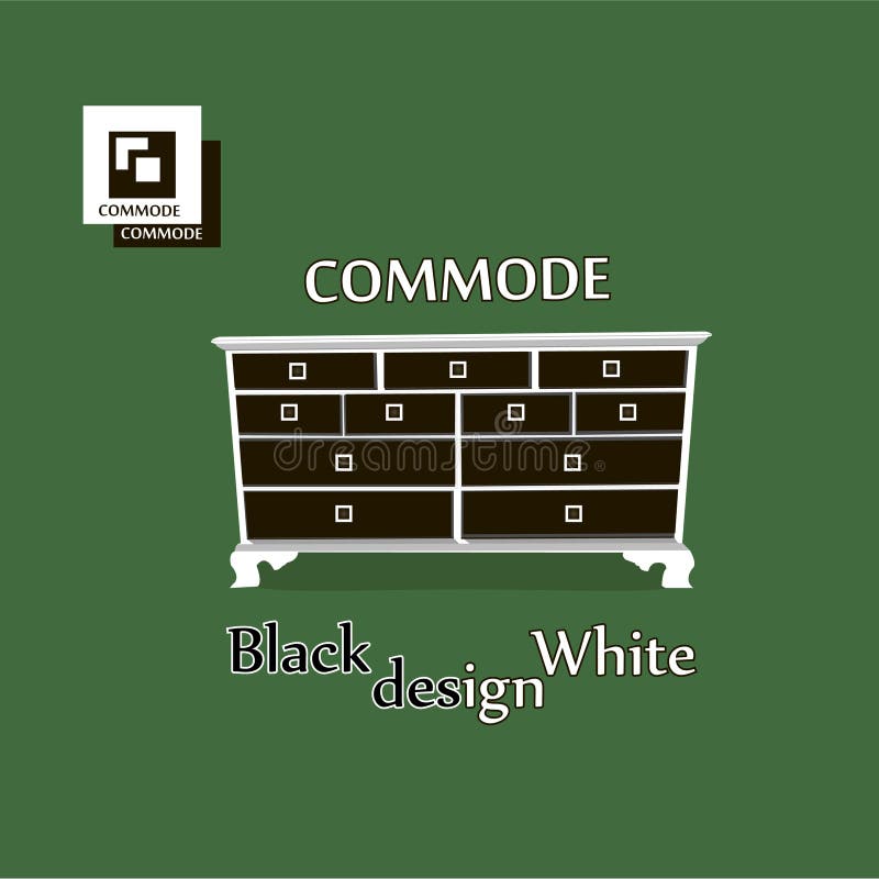 Commode illustration stock vector. Illustration of concept - 86402445