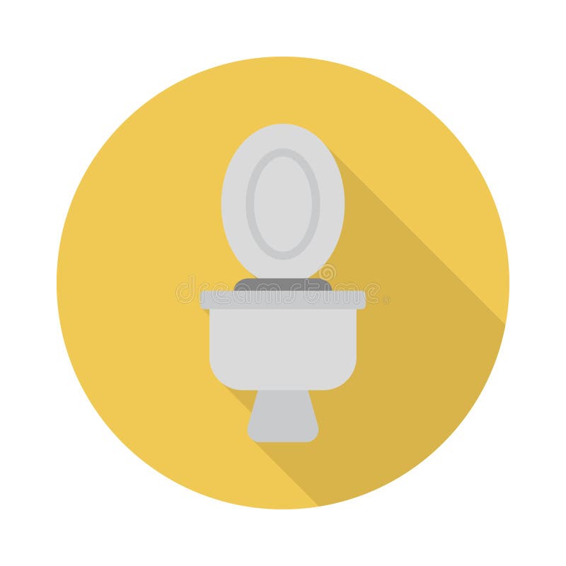 Commode Reception Vector Flat Icon Stock Vector - Illustration of hotel ...