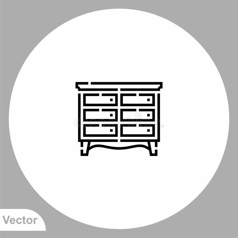 Commode Vector Icon Sign Symbol Stock Vector - Illustration of icon ...