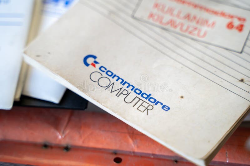 Commodore Computer User S Guide at the Flea Market. Editorial Stock ...