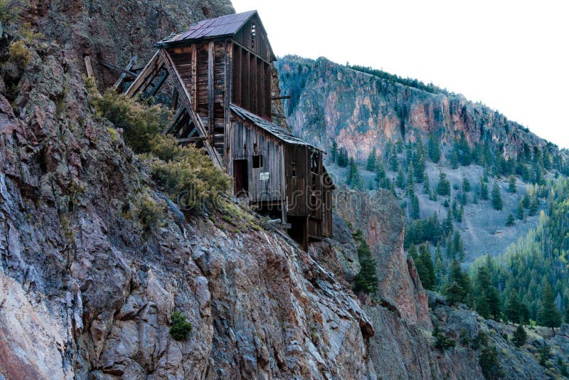 Commodore Mine, Bachelor Loop, Creede Colorado Stock Photo - Image of ...