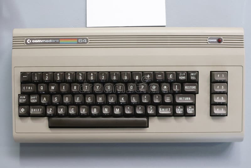 Commodore 64 computer editorial photo. Image of fashioned - 23019146
