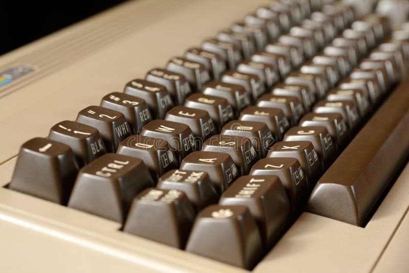 Commodoro 64 del computer fotografia stock editoriale. Immagine di ...