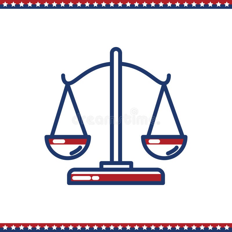 Common Balance. Vector Illustration Decorative Design Stock Vector ...