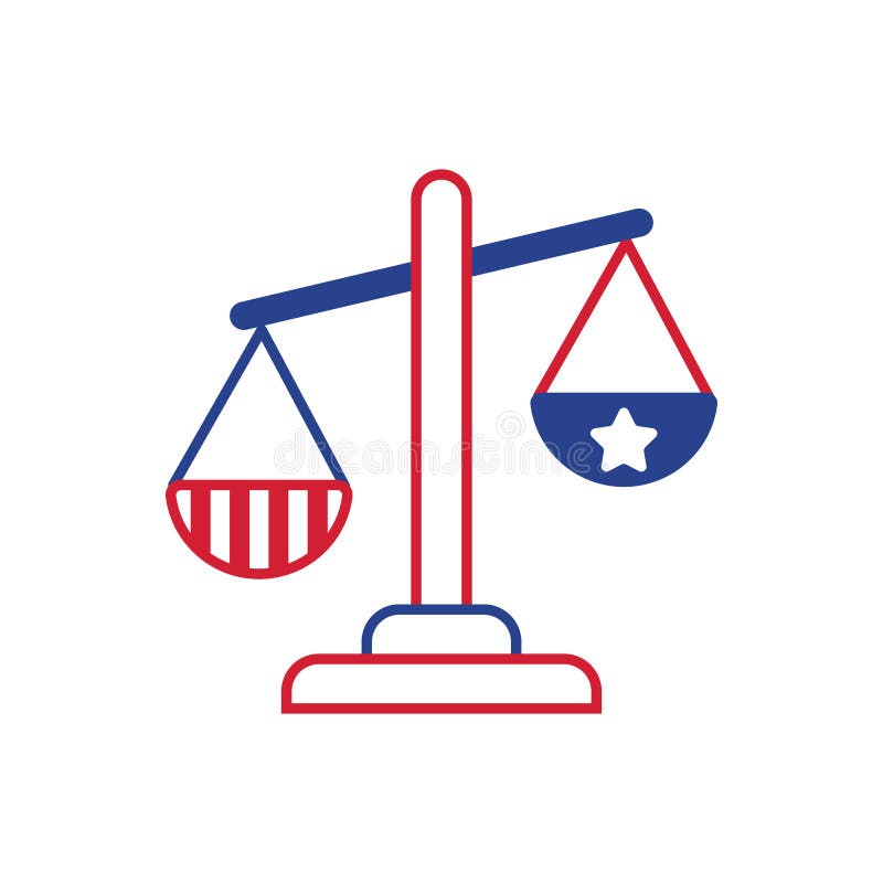 Common Balance. Vector Illustration Decorative Design Stock Vector ...