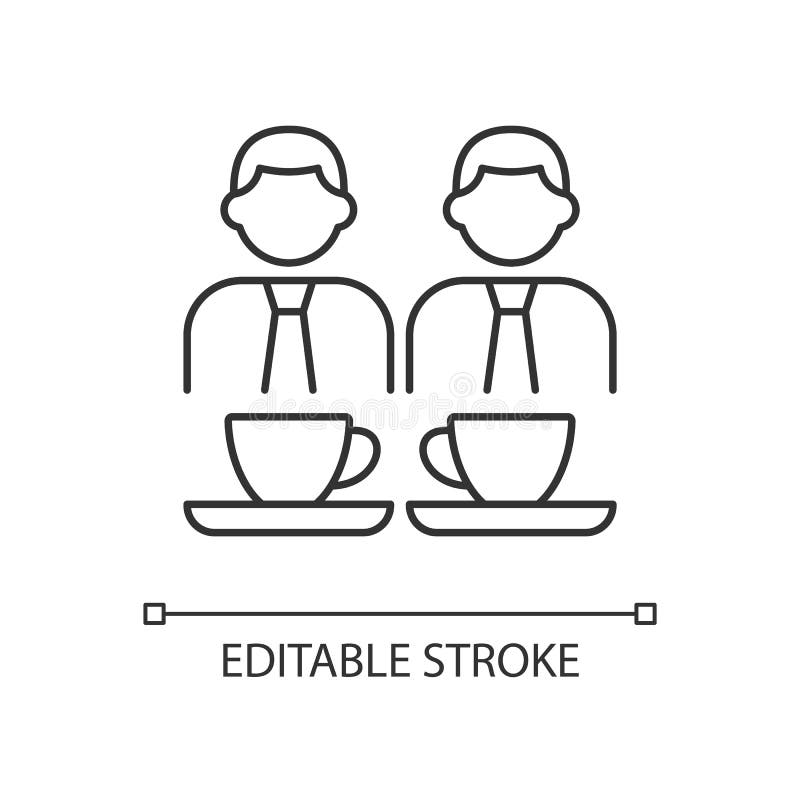 Coffee Colleagues Pictogram Stock Illustrations – 11 Coffee Colleagues ...