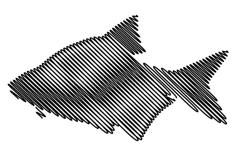 Common Bream Silhouette Vector Stock Vector - Illustration of ...