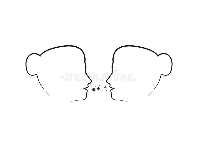 Common Cold, Cough, Flu Icon. Vector Illustration, Flat Design Stock ...