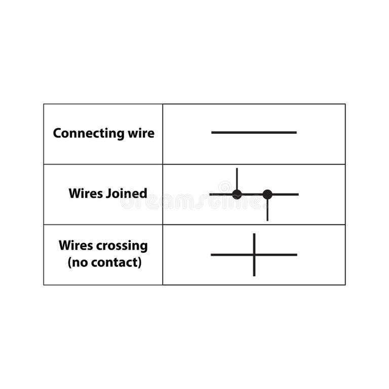 Common Electrical Symbol. Illustration of Basic Circuit Symbols ...