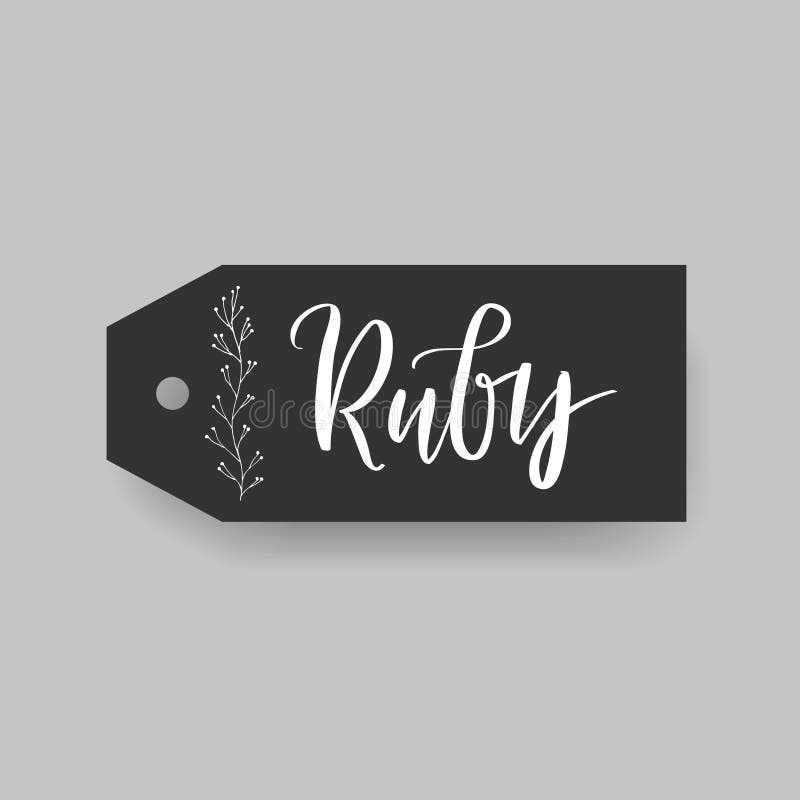 Ruby Name Wallpaper