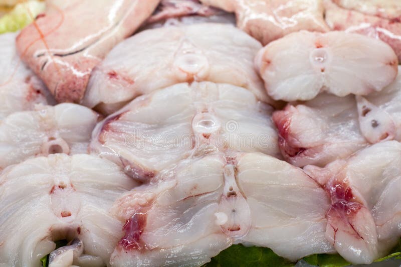 Common Fish Slices at the Restaurant Stock Photo - Image of gourmet ...