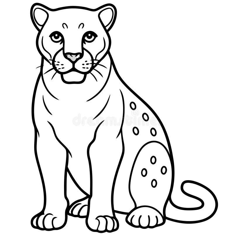 Common Genet Lynx Sleeps Icon Vector Stock Vector - Illustration of ...