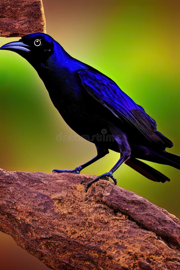 Common Grackle Stock Illustrations – 139 Common Grackle Stock ...