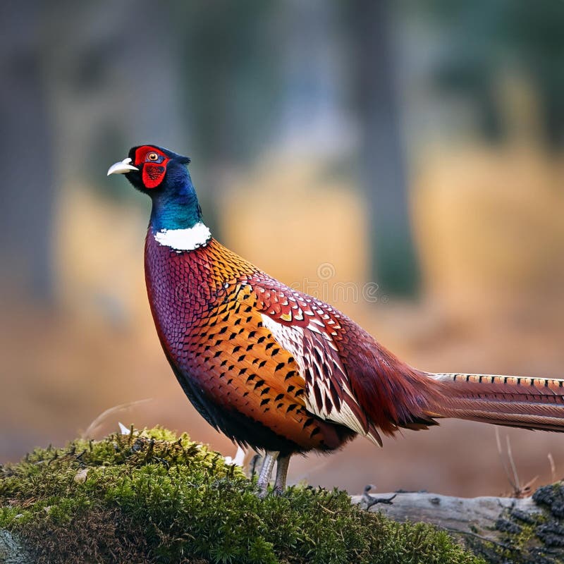 Common Pheasant Bird, AI Generated Stock Illustration - Illustration of ...