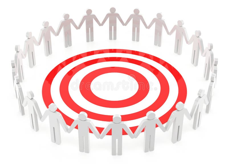 Common target stock illustration. Illustration of concept - 33678853