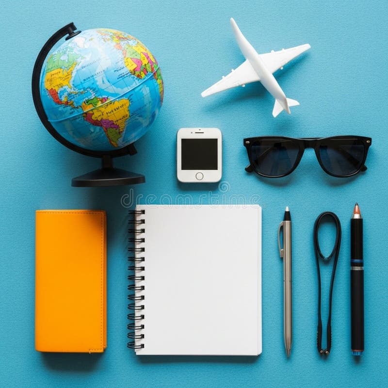 Assorted Travel Items Stock Illustrations – 217 Assorted Travel Items ...