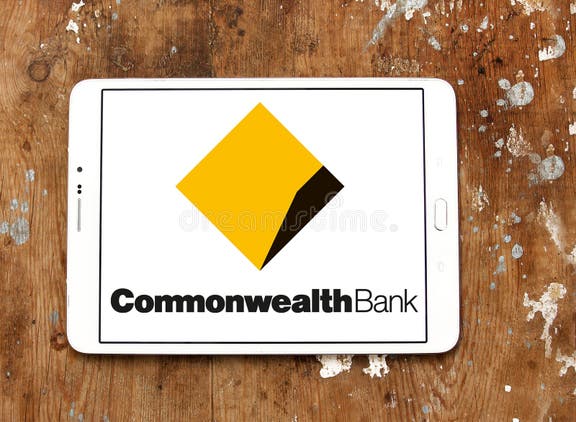 Commonwealth Bank logo zdjęcie stock editorial. Obraz złożonej z ...