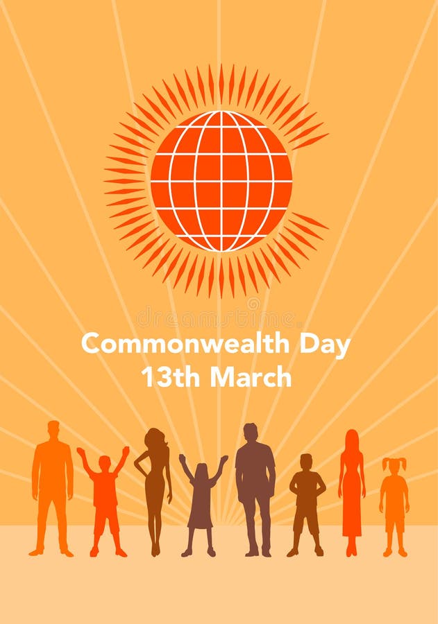 Commonwealth Day stock vector. Illustration of country - 225195771