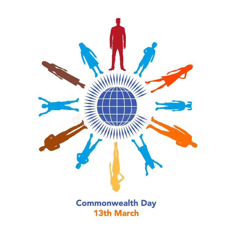 Commonwealth Day Illustration Stock Illustration - Illustration of ...