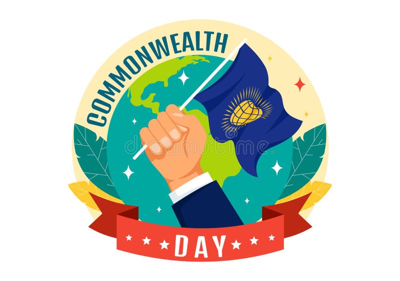 Commonwealth Day Vector Illustration on 24 May of Helps Guide ...