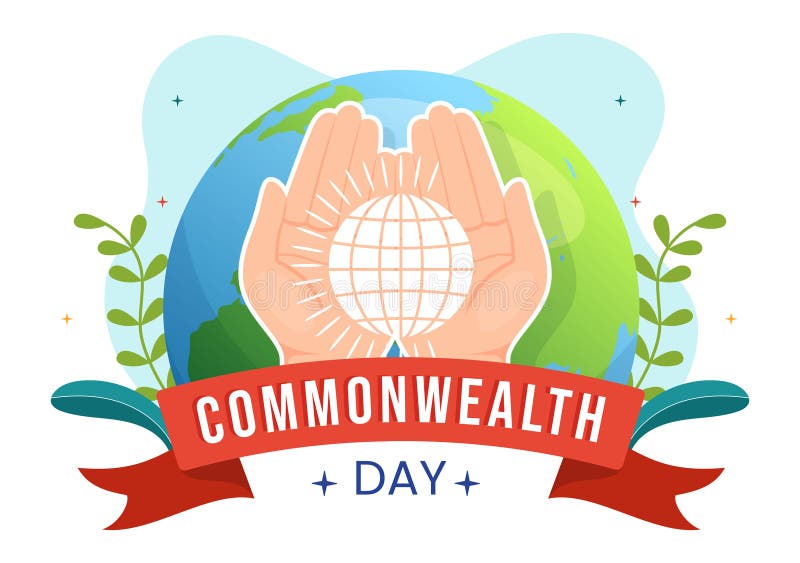 Commonwealth of Nations Day on 24 May Illustration with Helps Guide ...