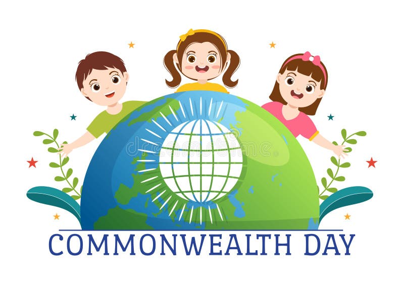 Commonwealth of Nations Day on 24 May Illustration with Helps Guide ...