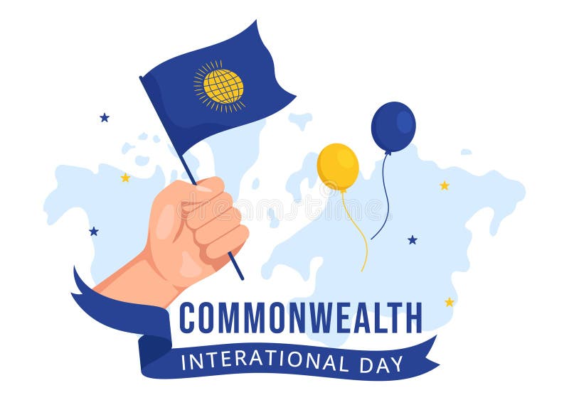 Commonwealth of Nations Day on 24 May Illustration with Helps Guide ...